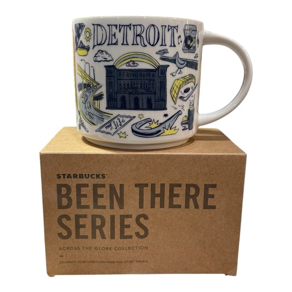 Starbucks | Dining | Starbucks Been There Series Detroit Mug 4 Oz 223 ...